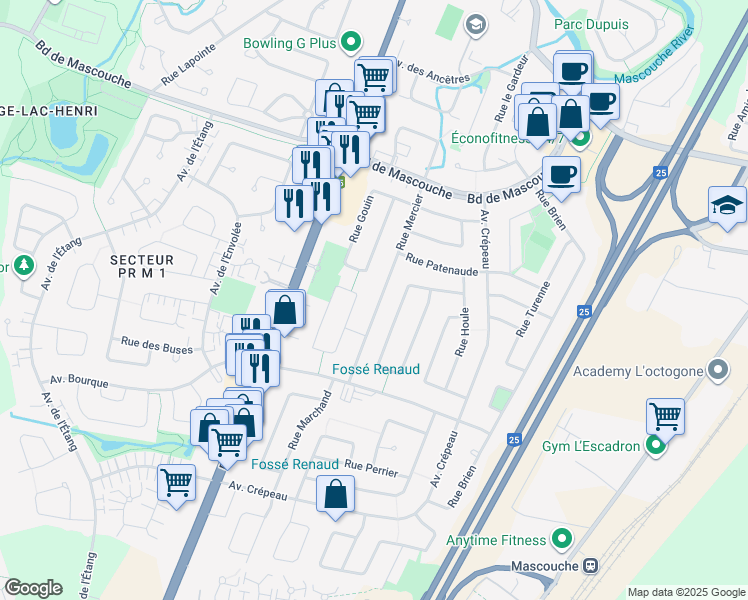 703 Rue Mercier, Mascouche QC - Walk Score