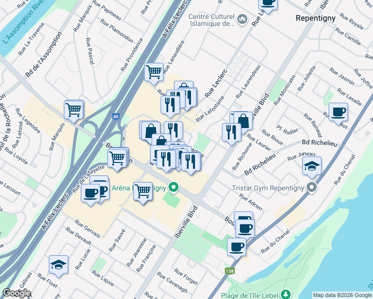 108 Rue Lamartine, Repentigny QC - Walk Score