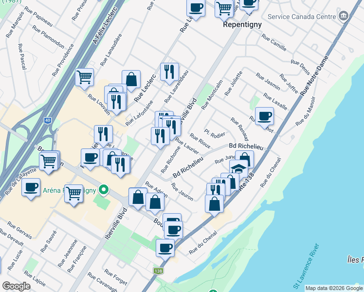 54 Rue Laurier, Repentigny QC - Walk Score
