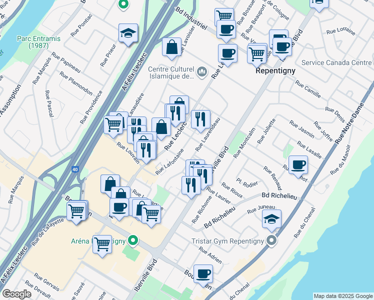 542 Rue Lafontaine, Repentigny QC - Walk Score