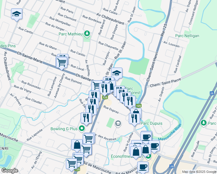 2865 Chemin Sainte Marie, Mascouche QC - Walk Score
