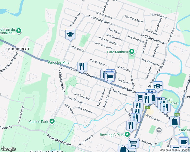 2555 Chemin Sainte Marie, Mascouche QC - Walk Score