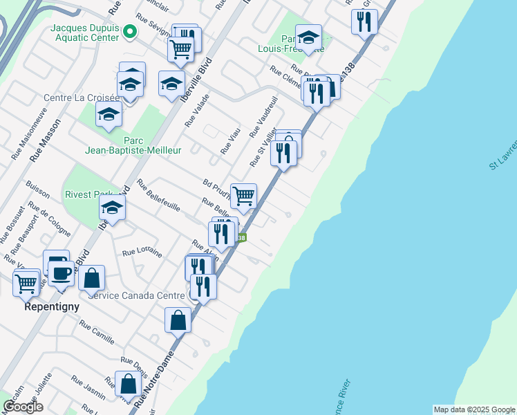 Rue Notre-Dame, Repentigny QC - Walk Score