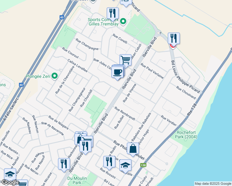 1279 Boulevard Iberville, Repentigny QC - Walk Score