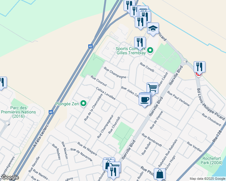 1370 Rue Coursol, Repentigny QC - Walk Score