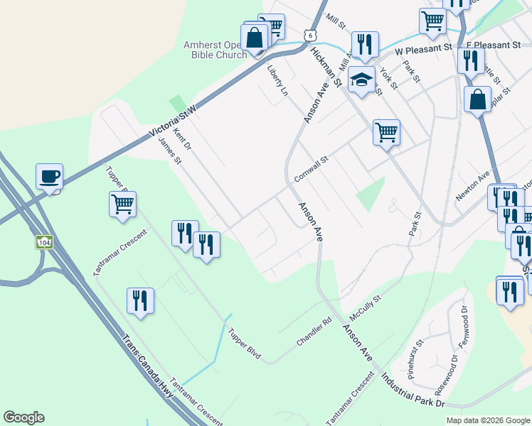 4 Bayview Drive, Amherst NS - Walk Score