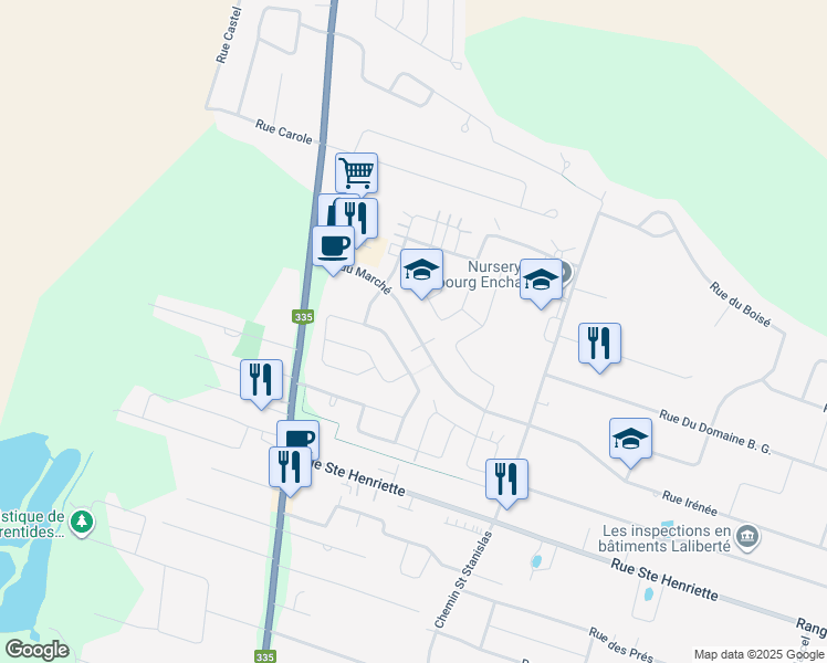 962 Rue du Marché, Saint-Lin--Laurentides QC - Walk Score