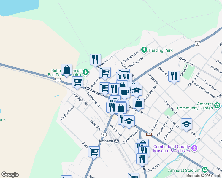 22 Eddy Street, Amherst NS - Walk Score