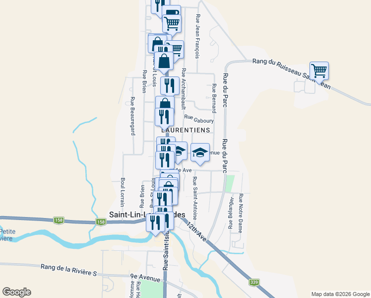594 Rue Archambault, Saint-Lin--Laurentides QC - Walk Score