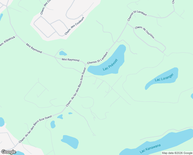 259 Chemin du Lac Prévost, Saint-Sauveur QC - Walk Score