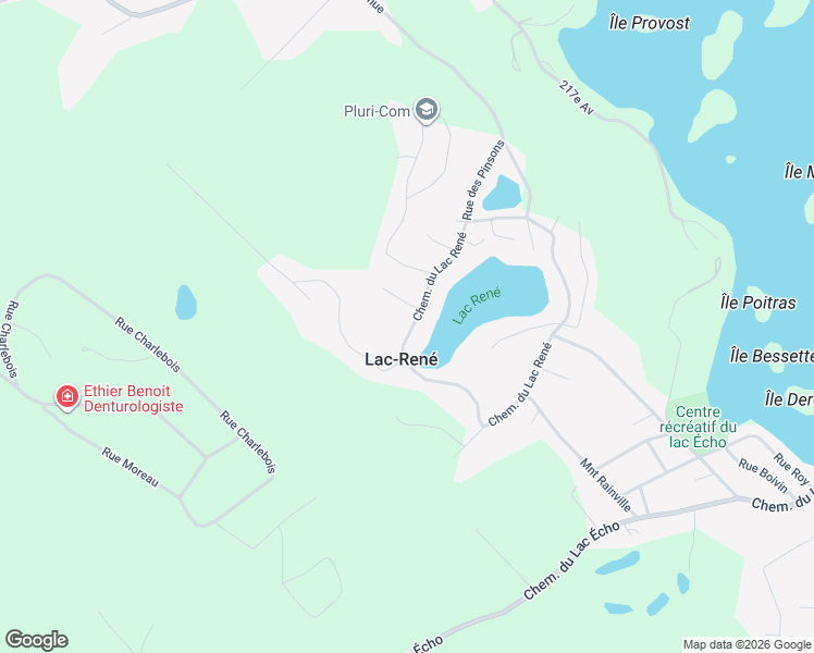 1684 Chemin du Lac René, Prévost QC - Walk Score