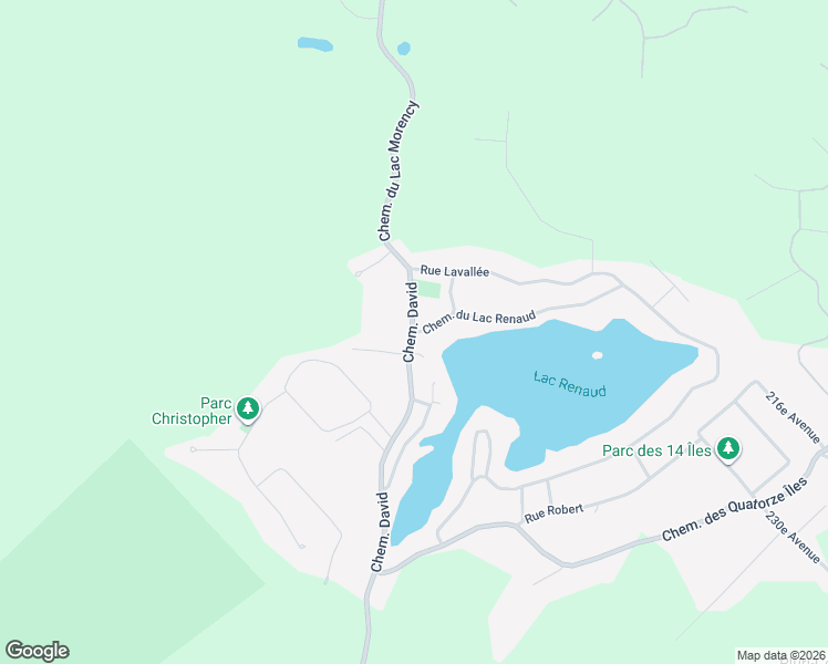 1483 Chemin du Lac Renaud, Prévost QC - Walk Score