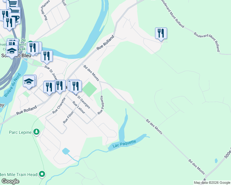 798 Boulevard des Monts, Sainte-Adèle QC - Walk Score