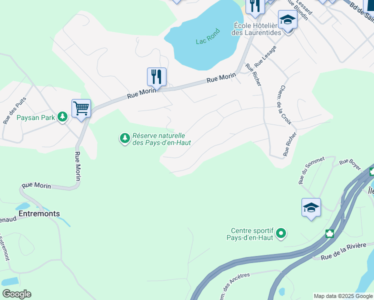 491 Chemin du Sommet Bleu, Sainte-Adèle QC - Walk Score