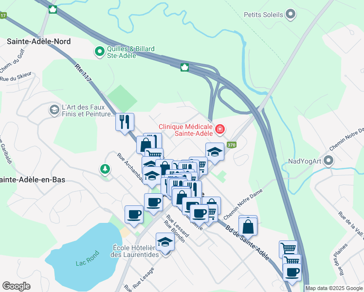 459 Rue de la Colline, Sainte-Adèle QC - Walk Score