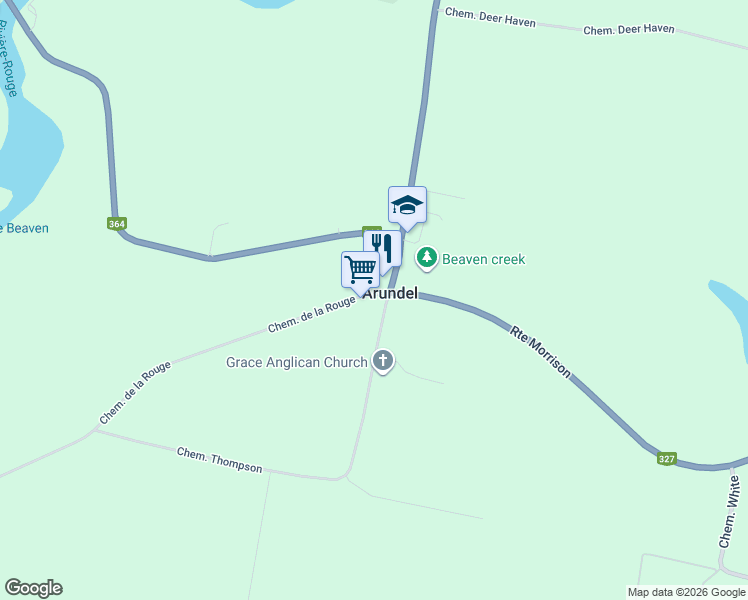 1 Chemin de la Rouge, Barkmere QC - Walk Score