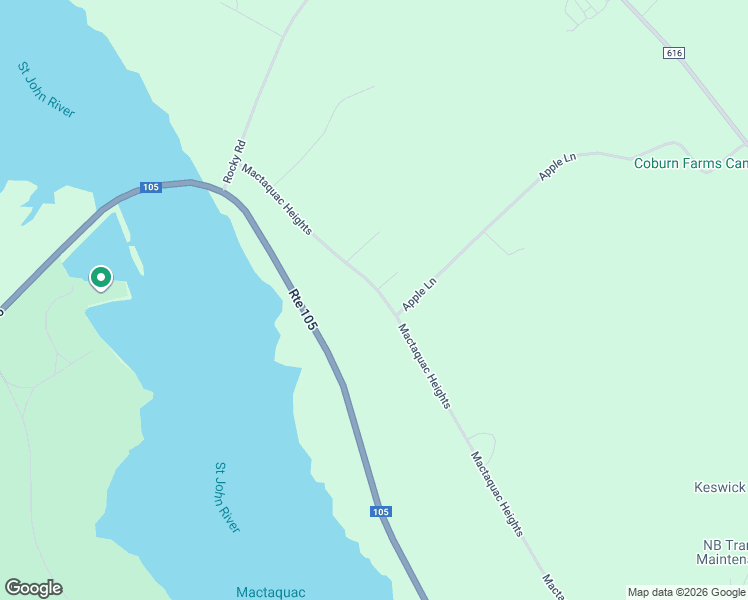 174 Mactaquac Heights, Keswick Ridge NB - Walk Score