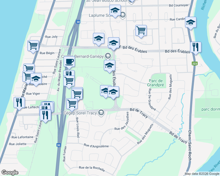 3015 Place des Loisirs, Sorel-Tracy QC - Walk Score