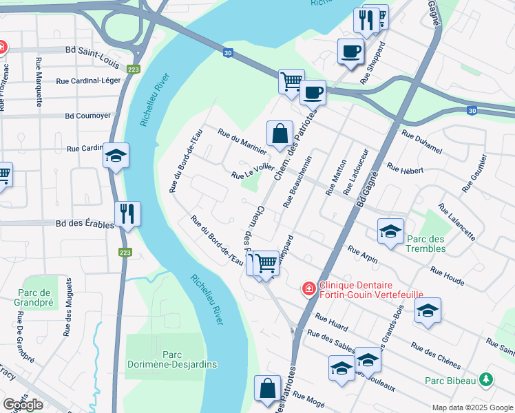 272 Chemin des Patriotes, Sorel-Tracy QC - Walk Score