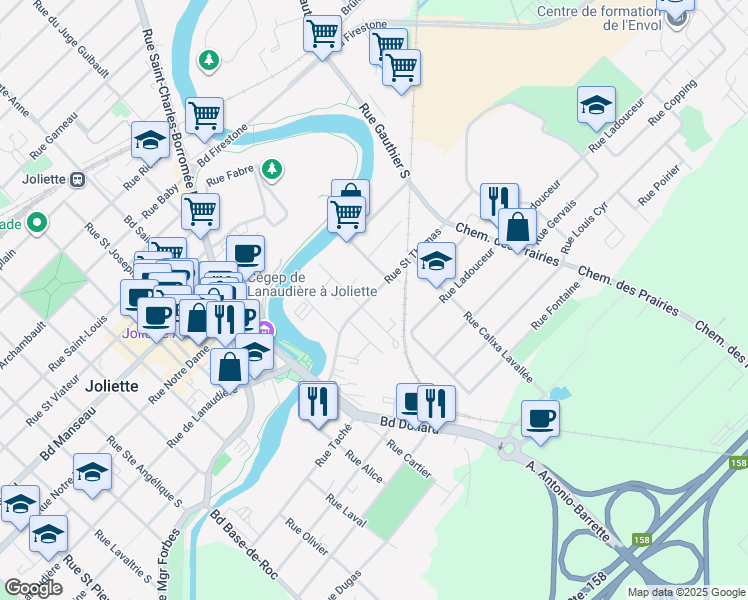 529 Rue Saint Thomas, Joliette QC - Walk Score