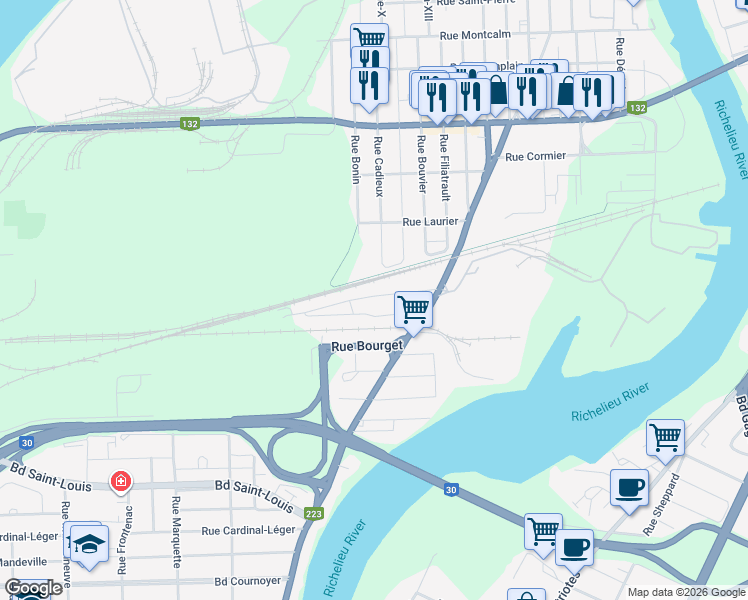 1406 Rue Papineau, Sorel-Tracy QC - Walk Score