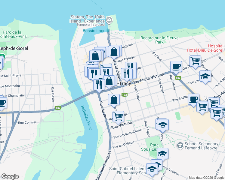 64 Avenue Hotel Dieu, Sorel-Tracy QC - Walk Score