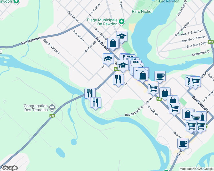 3719 Rue des Commissaires, Rawdon QC - Walk Score