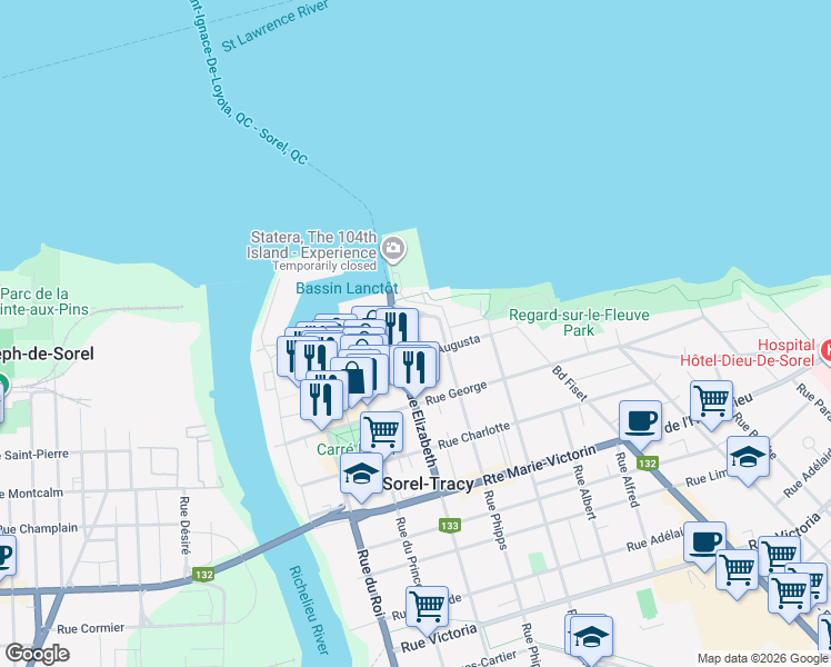20 Rue de l'Acadie, Sorel-Tracy QC - Walk Score