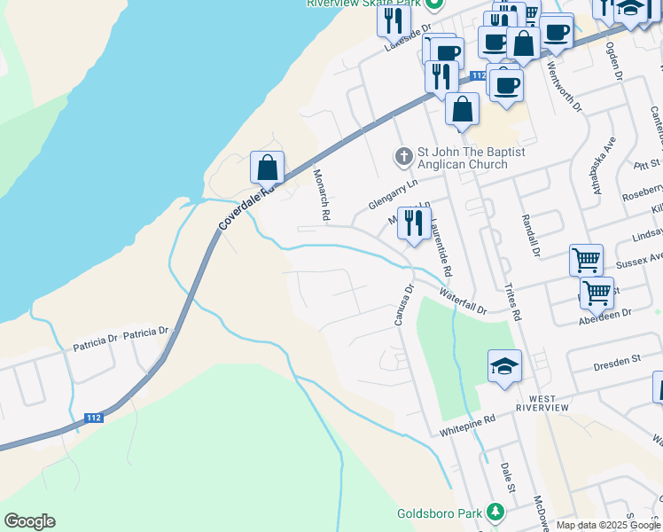 129 Grays Brook Drive, Riverview NB - Walk Score