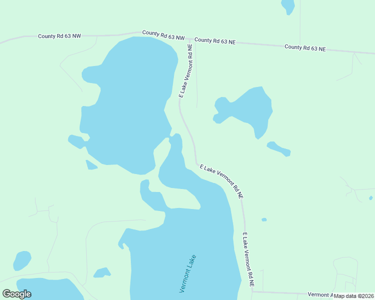 18692 East Lake Vermont Road Northeast, Parkers Prairie MN - Walk Score