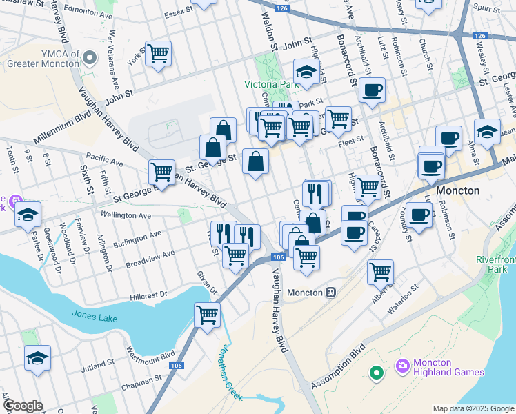25 Dominion Street, Moncton NB - Walk Score