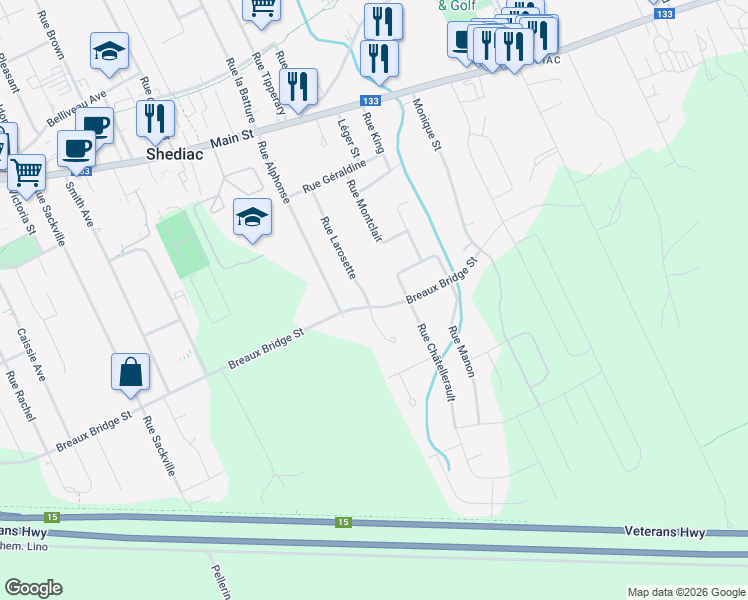 402 Breaux Bridge Street, Shediac NB - Walk Score