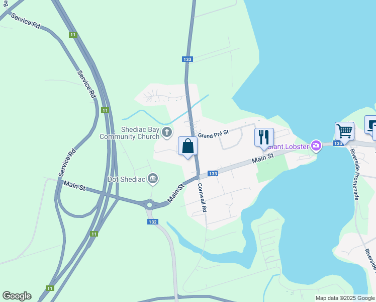 15 Roy Mollins Drive, Shediac NB - Walk Score