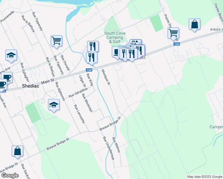 Monique Street, Shediac NB - Walk Score