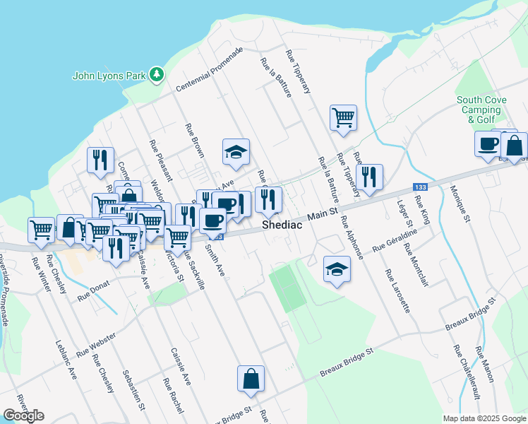 16 Rue Saint Joseph, Shediac NB - Walk Score