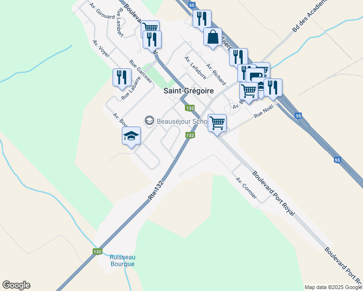 17860 Boulevard des Acadiens, Bécancour QC - Walk Score