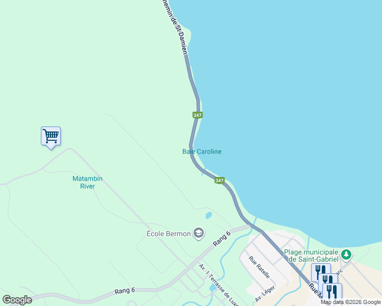 1271 Chemin de Saint Damien, Saint-Gabriel-de-Brandon QC - Walk Score