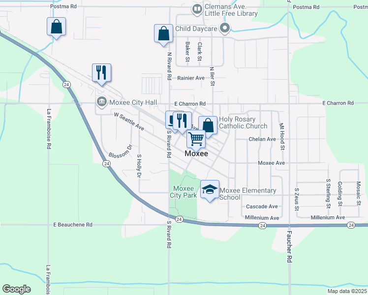205 East Seattle Avenue, Moxee WA - Walk Score