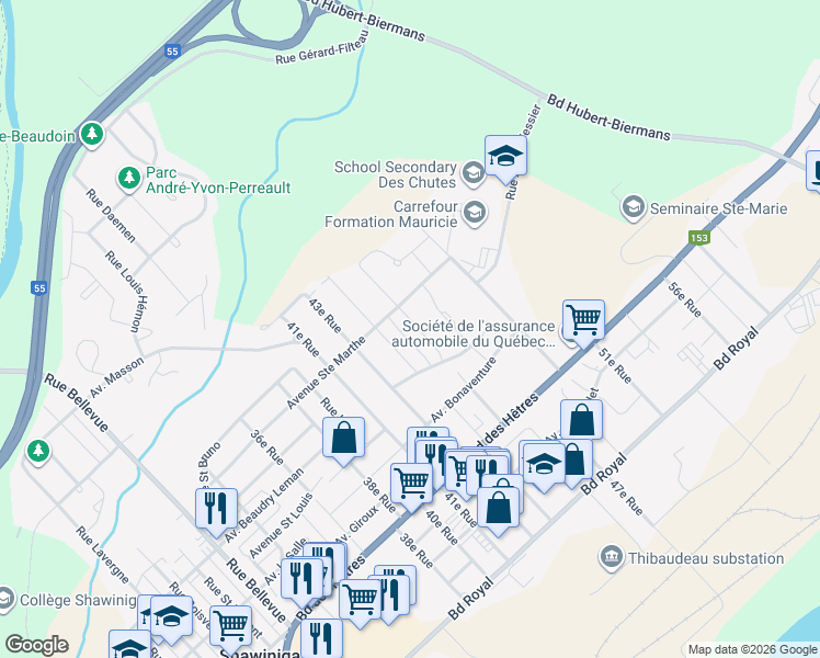 2333 45e Rue, Shawinigan QC - Walk Score