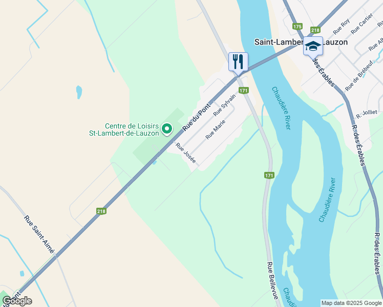 150 Rue Marie, Saint-Lambert-de-Lauzon QC - Walk Score
