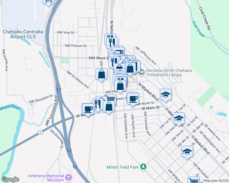 300 Northwest Front Street, Chehalis WA - Walk Score