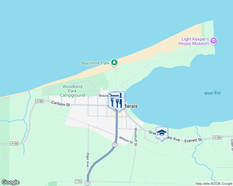 Grand Marais MI - Walk Score