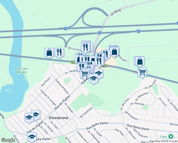 403 Avenue Jacques-Cartier, Donnacona QC - Walk Score