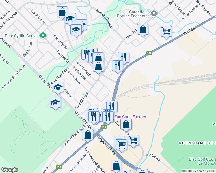 1345 Rue de la Colline, L'Ancienne-Lorette QC - Walk Score