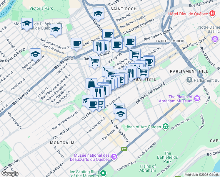 190 Rue Saint-Jean, Québec QC - Walk Score