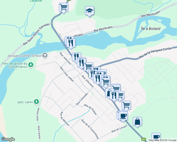 Sainte-Catherine-de-la-Jacques-Cartier QC - Walk Score
