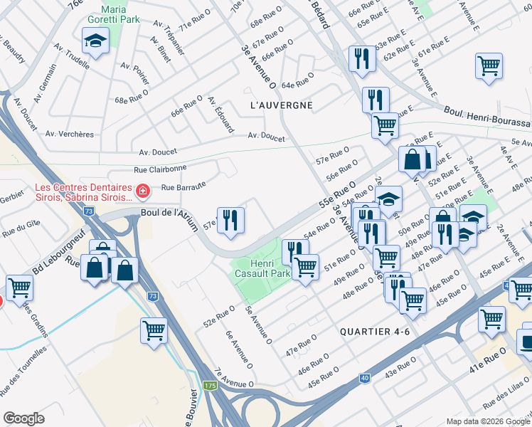 5700 4e Av Ouest, Québec QC - Walk Score