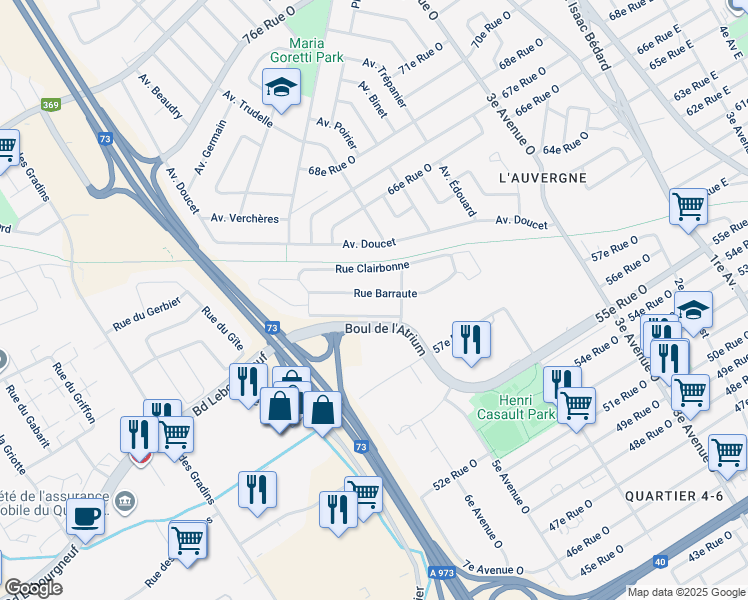 540 Rue Barraute, Québec QC - Walk Score