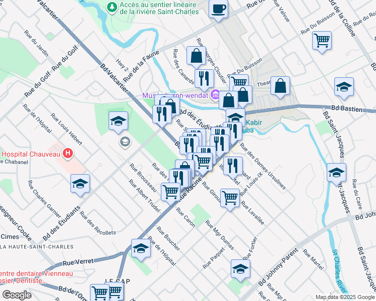 11228 Boulevard Valcartier, Québec QC - Walk Score
