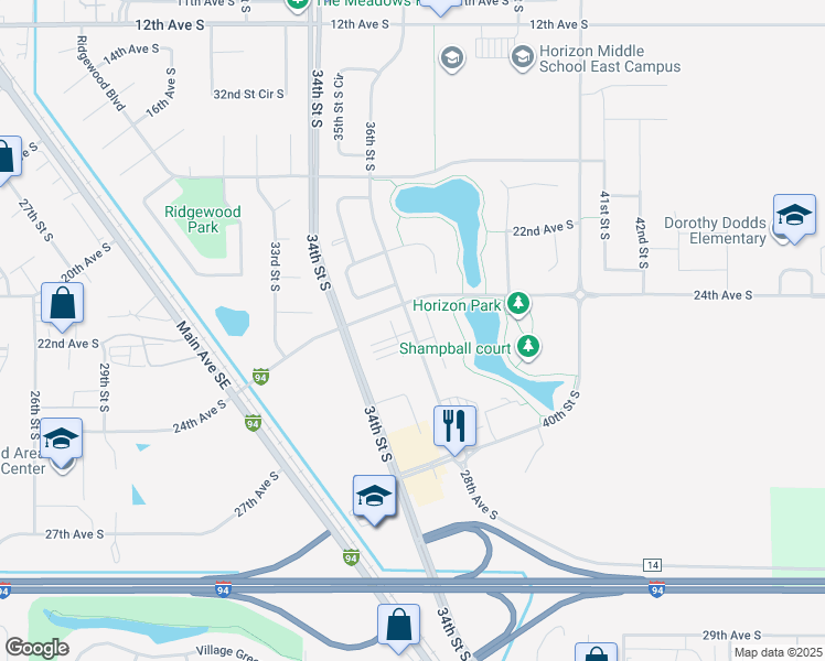 2430 36th Street South, Moorhead MN - Walk Score